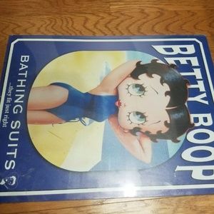 Wall Decor | Betty Boop Bathing Suit Sign | Poshmark
